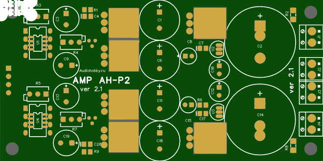 Headphone amplifier AH-P2 v2.1 - Share Project - PCBWay