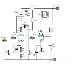 SRPP tube stage 6N2P - Share Project - PCBWay