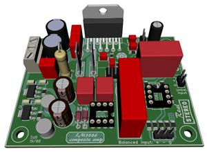 LM3886 composite power amplifier - Share Project - PCBWay