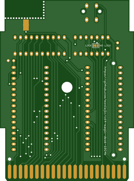 C64 Magic Desk 1024k Cartridge - Share Project - PCBWay