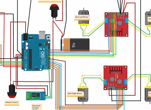 arduino car pcb - Share Project - PCBWay