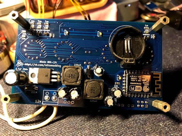 Nixie Clock IN-14 & ESP12(ESP8266) WiFi - Share Project - PCBWay