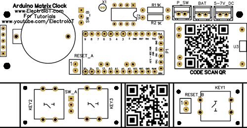 Arduino Matrix Clock MAX7219 New V1.5 - Share Project - PCBWay