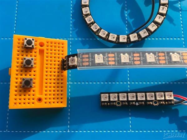 Arduino With Neopixel - Sponsor - PCBWay