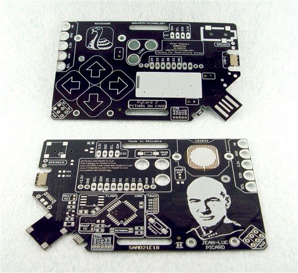 PYcARD (Jean-Luc) - Python+Arduino in card shape - Share Project - PCBWay