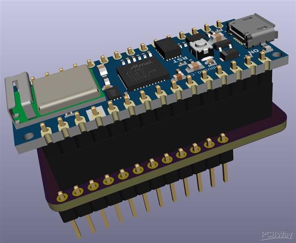 Arduino Nano Into a Feather Form Factor - Share Project - PCBWay