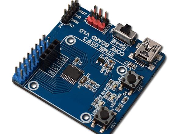 Microcontroller minimum system board-STM8L051F3 - Share Project - PCBWay