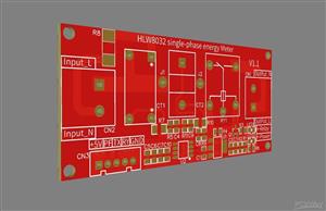 HLW8032 single phase energy Meter (UART) module - Share Project - PCBWay