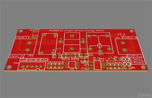 HLW8032 single phase energy Meter (UART) module - Share Project - PCBWay