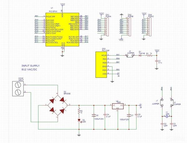 PIC 18F 28 PIN Development Board - Share Project - PCBWay