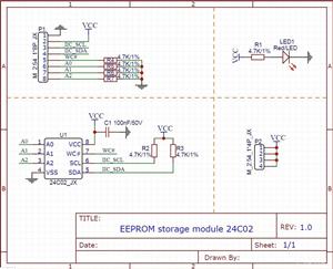 EEPROM storage module 24C02 - Share Project - PCBWay