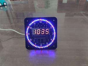 Rotating LED electronic clock - Share Project - PCBWay