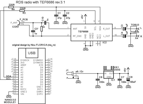 Minimal TEF6686 radio (2) - Share Project - PCBWay