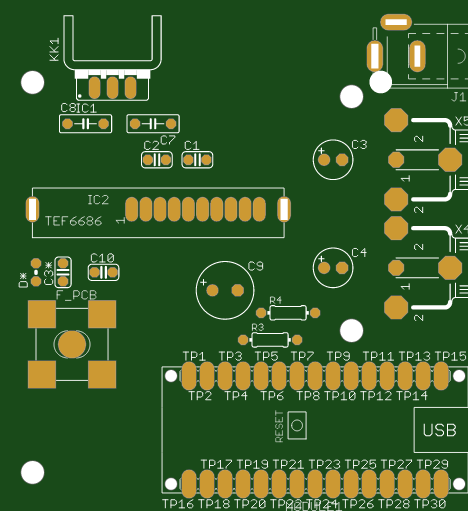 Minimal TEF6686 radio - Share Project - PCBWay