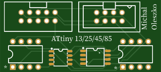 ATtiny Programmer Adapter - Share Project - PCBWay