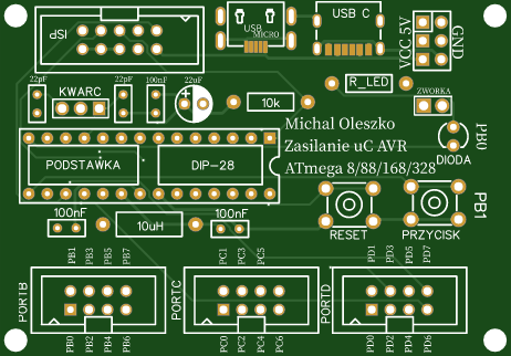 AVR development board - Share Project - PCBWay
