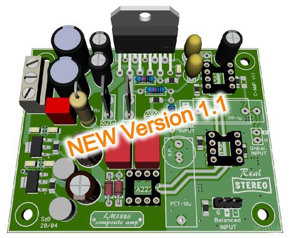 LM3886 composite power amplifier - Share Project - PCBWay