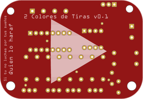 pcb to change 2 colors on led strip - Share Project - PCBWay