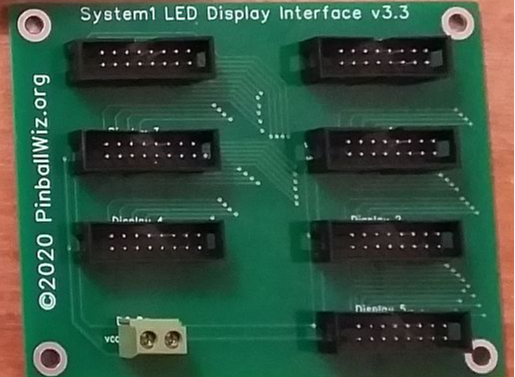 System1 LED Display Interface - Share Project - PCBWay