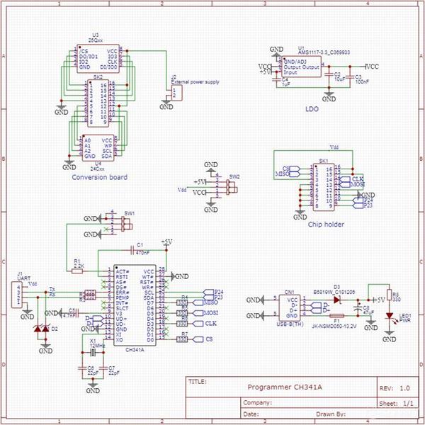 Programmer CH341A - Share Project - PCBWay