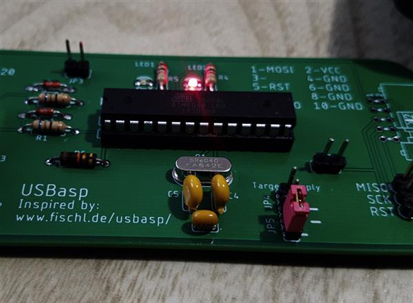 Usbasp Usb Programmer For Atmel Avr Controllers Share Project Pcbway