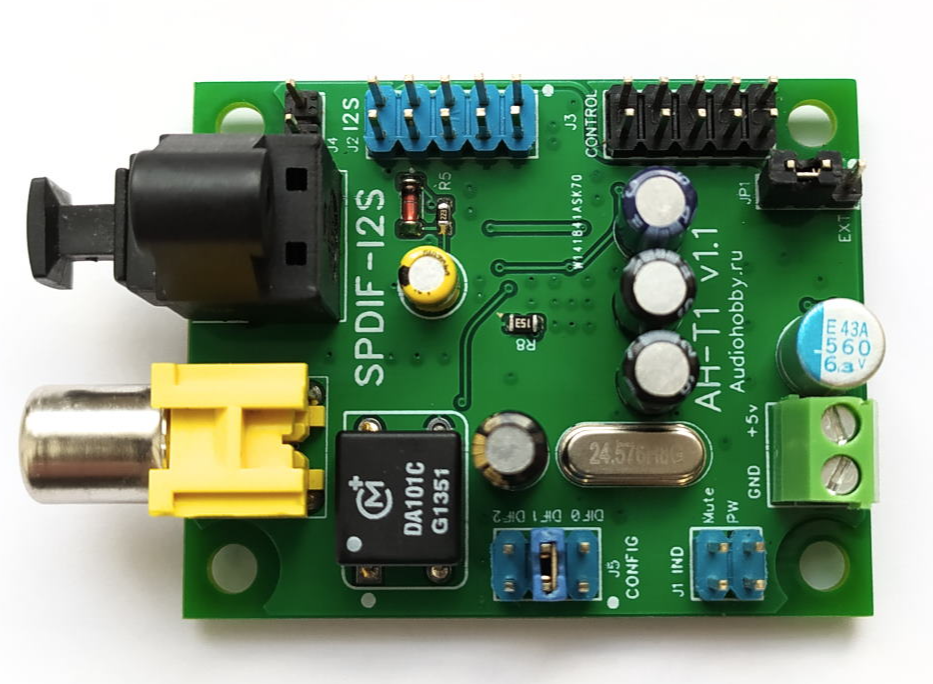 SPDIF coaxial fiber AK4113 receiver board, I2S output - Share Project - PCBWay