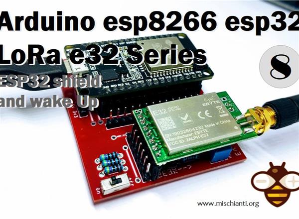 LoRa ESP32 DEV KIT v1 shield for EByte E32 E22 RF 8km-12km range ...