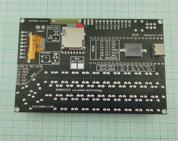 #PICOmputer - World first Raspberry RP2040 PICO - QWERTY & IPS devkit ...