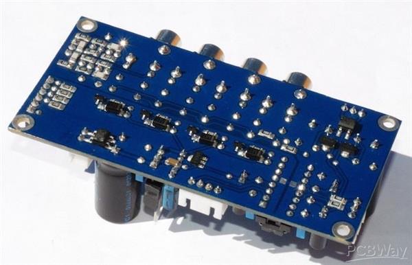 Ctrl Amp Pga2311 Volume Control And Input Selector Share Project Pcbway 