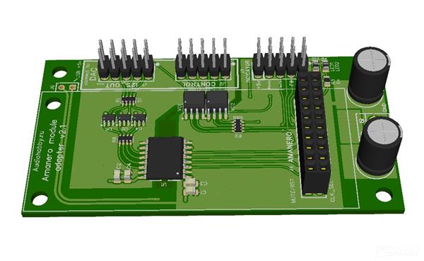 Combo384 (Amanero) - I2S isolator v2.1 (with reclock) - Share Project ...