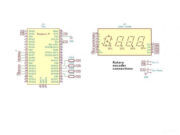 Stepper Motor Controlled 4-digit Passcode Lock with a Raspberry Pi Pico - Share Project - PCBWay