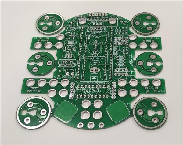 Single PCB wheel robot - Share Project - PCBWay