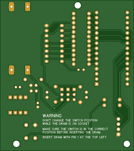 Dram tester for 4116 and 4164/256 - Share Project - PCBWay