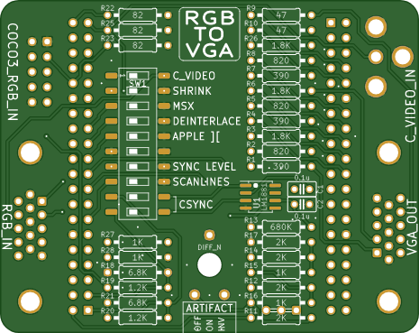 de0-nano fpga rgb2vga - Share Project - PCBWay