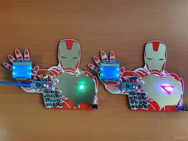 Iron Man Walkie-Talkie (Two-Way Radio) for Texting w/ LoRa - Share - PCBWay
