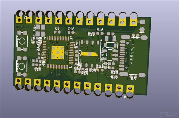 RP2040 Dev Board with SPI flash - Share Project - PCBWay