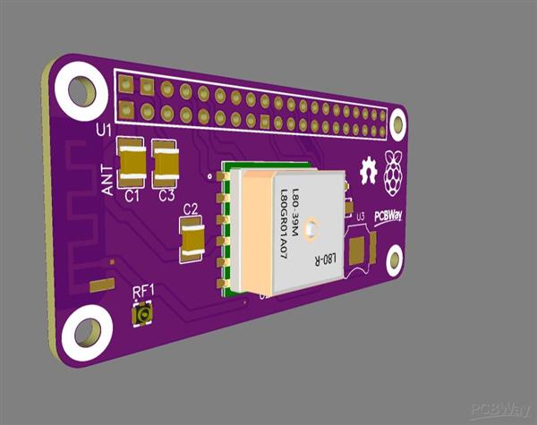 Raspberry Pi Zero GPS Hat - Share Project - PCBWay
