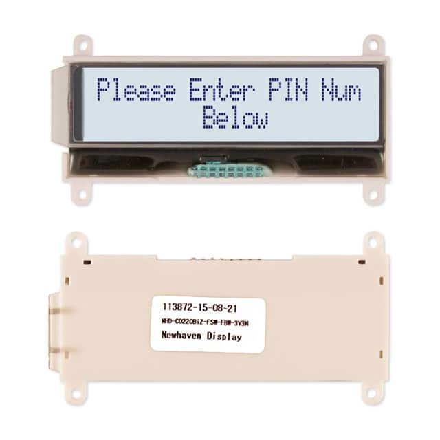 NHD-C0220BIZ-FSW-FBW-3V3M - Optoelectronics - Display Modules - LCD ...