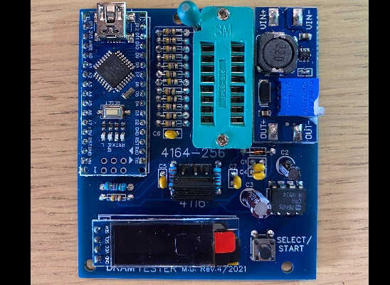 Dram tester for 4116 and 4164/256 - Share Project - PCBWay