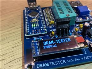 Dram tester for 4116 and 4164/256 - Share Project - PCBWay