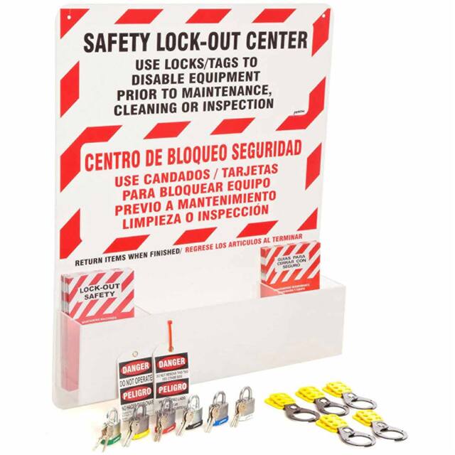 3002 - Labels, Signs, Barriers, Identification - Lockouts, Padlocks ...