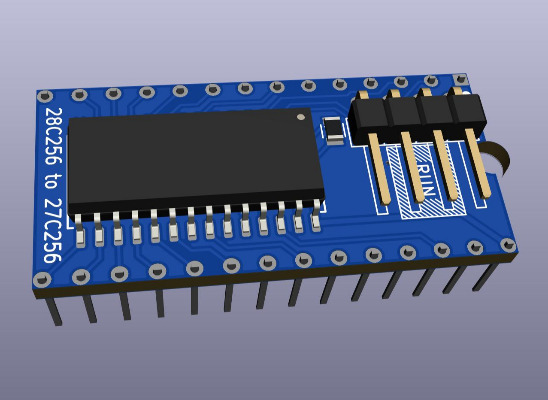 28C256 to 27C256 - Share Project - PCBWay