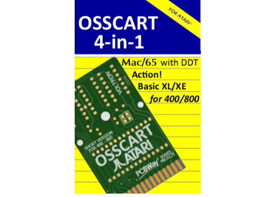 OSSCART, OSS 4 in 1 Short Cartridge for Atari 400/800 Computers - Share Project - PCBWay