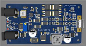 Router UPS With integrated BMS - Share Project - PCBWay