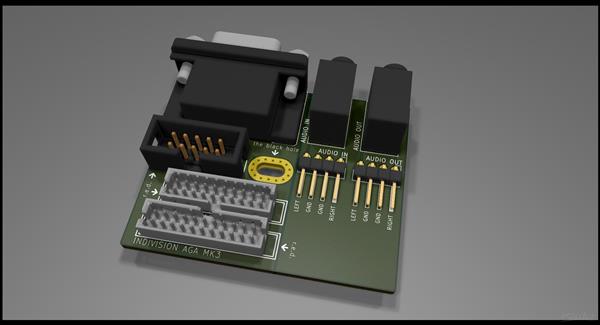 Amiga 1200 Expansion Modul - VGA/2xAUDIO - Share Project - PCBWay