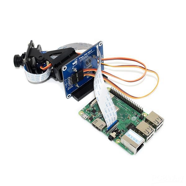 2-DOF Pan-Tilt HAT for Raspberry Pi - Redeem Hardware Products, DIY ...