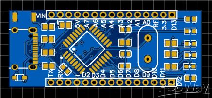 Diy Arduino Nano - Share Project - PCBWay
